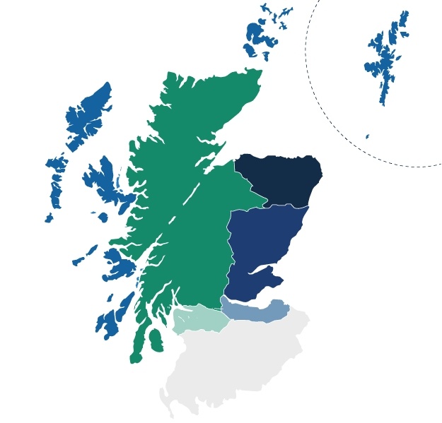 Découvrez les régions d'Ecosse - DESTINATION ECOSSE